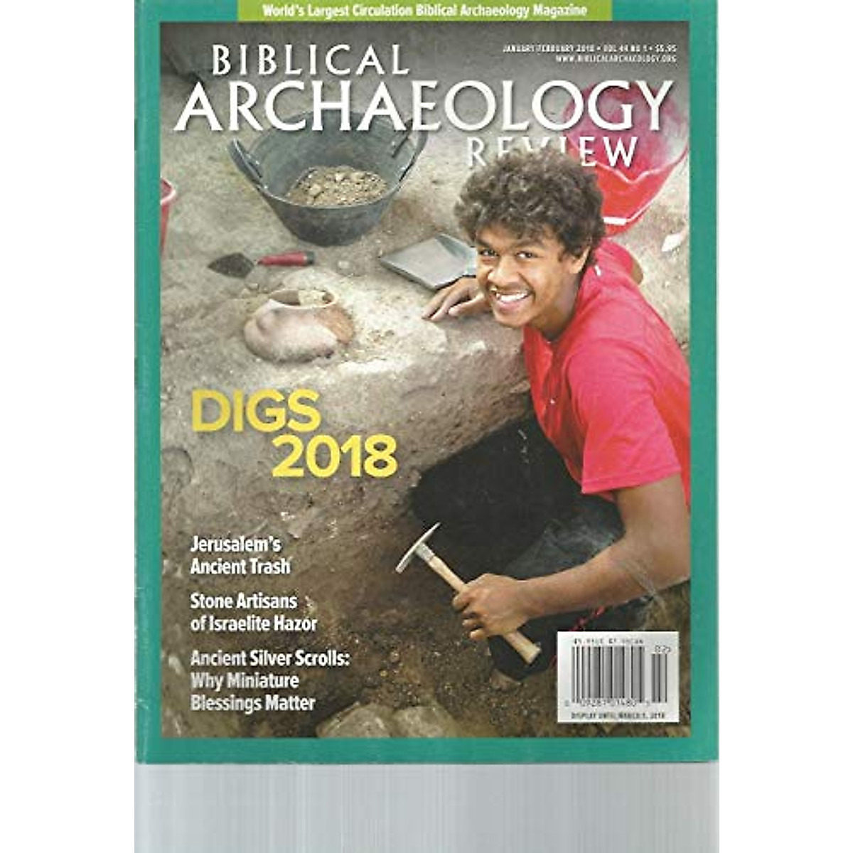 BIBLICAL ARCHAEOLOGY REVIEW MAGAZINE, JANUARY/FEBRUARY 2018, VOL.44, NO.1