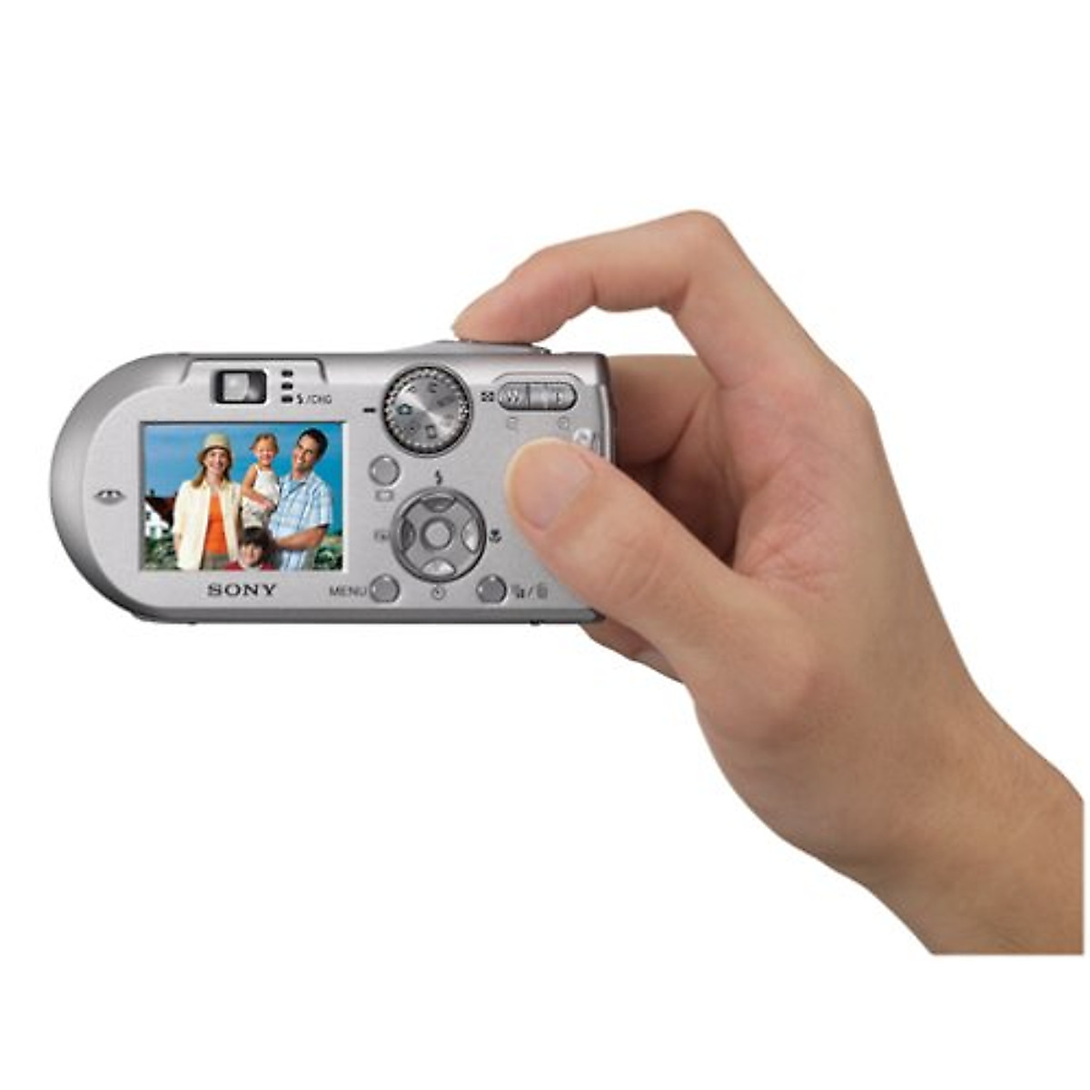 Sony Cybershot DSCP100 5.1MP Digital Camera with 3x Optical Zoom