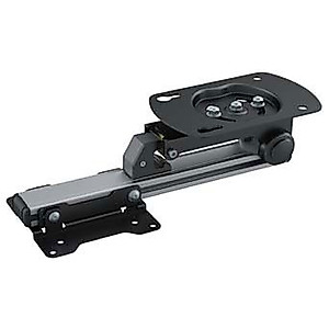 InstallerParts 13"-27" RV TV Ceiling Mount for Under Cabinet Kitchen, Aluminum TV Bracket Folding, Retractable, Fold Down for LED, LCD,TV, Monitor, Flat Screens 75x75 and 100x100