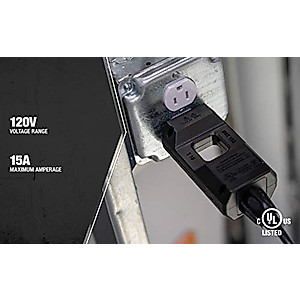 Southwire 60040S Line Splitter, UL LISTED, Black