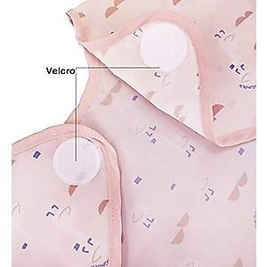 6-42 Months Toddler Baby Sleeved Bibs Waterproof Eating and Painting Smock. JNINTH