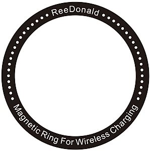 Reedonald Magnetic Rings 3Pack,Universal Metal Magnet for Wireless MagSafe Charge, Compatible with iPhone 14/13/12/11 Pro/Max/Mini,Samsung Galaxy Etcs& Phone Case