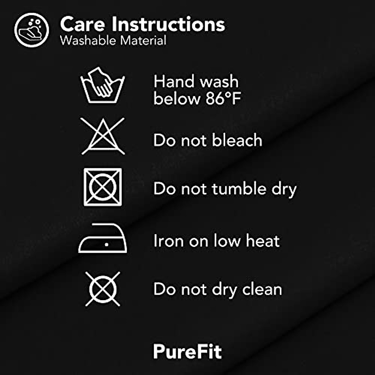 PureFit Black Backdrop Curtains for Parties, Birthday, Photoshoot, Wedding, Pooja – Non-Reflective Background Curtains for Decoration, Velvety Soft Long Drapes, 5×10 ft, Set of 2 Panels