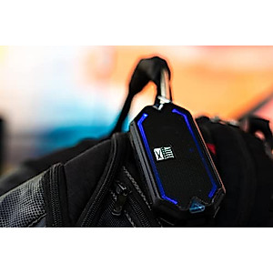 Altec Lansing HydraMini Wireless Bluetooth Speaker, IP67 Waterproof USB C Rechargeable Battery with 6 Hours Playtime, Compact, Shockproof, Snowproof, Everything Proof (Royal Blue)