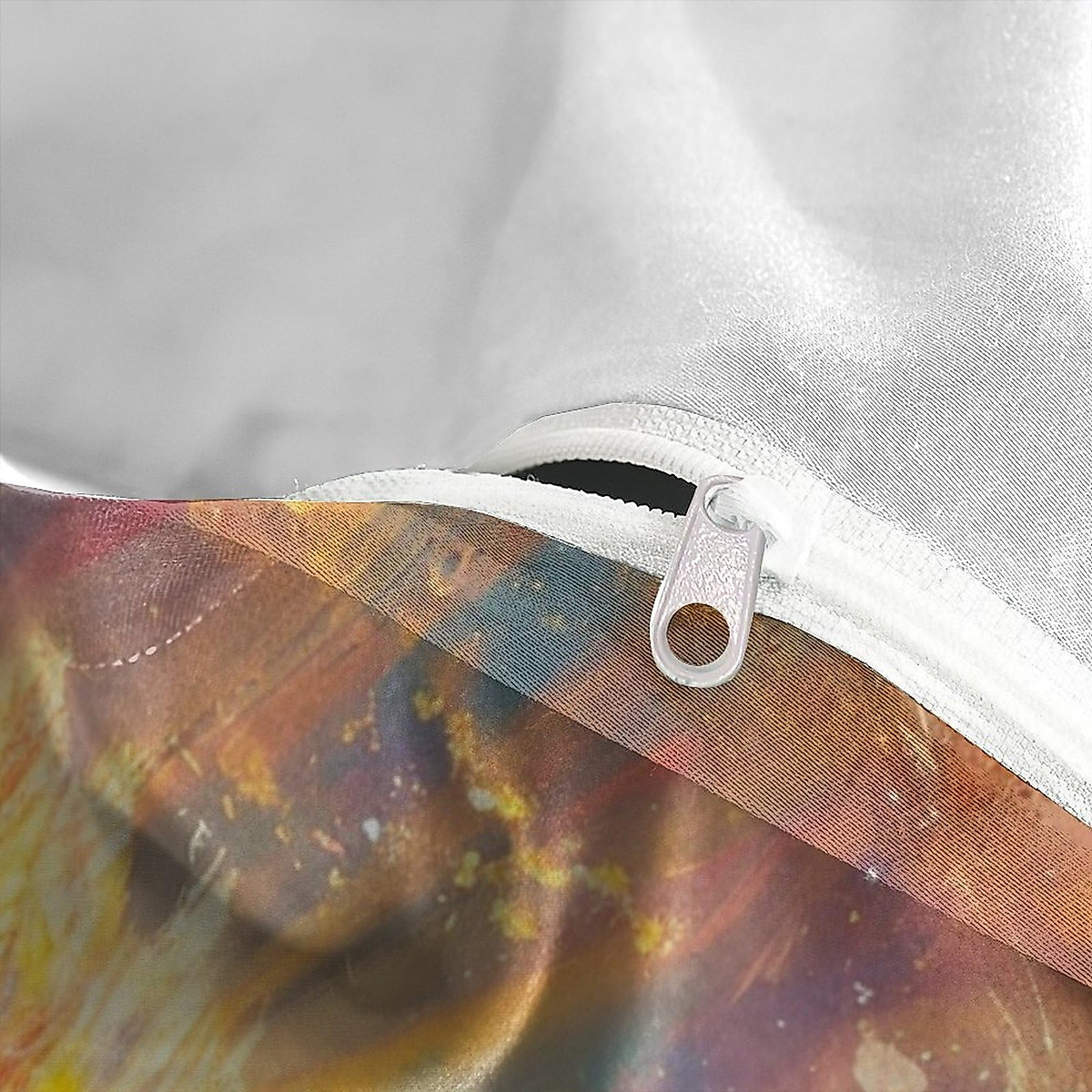 HEYLInGO Angels 3D Printed Bedding Duvet Cover Set Lightweight and Comfortable Microfiber Comforter Set with Zipper for Kids Adults 3-Piece（1 Duvet Cover+2 Pillow Cases） Queen（228x228cm）, Style-1