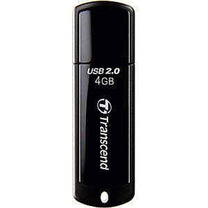 Transcend Jetflash 350 4GB USB Flash Drive (TS4GJF350)