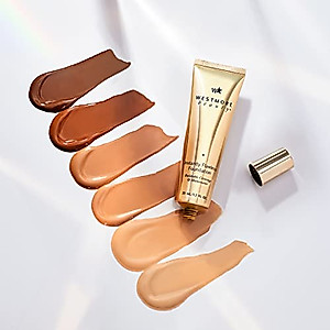 Westmore Beauty Instantly Flawless Foundation - Light Medium 1.2 oz - Foundation Full Coverage, Makeup Foundation, Liquid Foundation, Best Foundation, Light Foundation Foundation Makeup Full Coverage