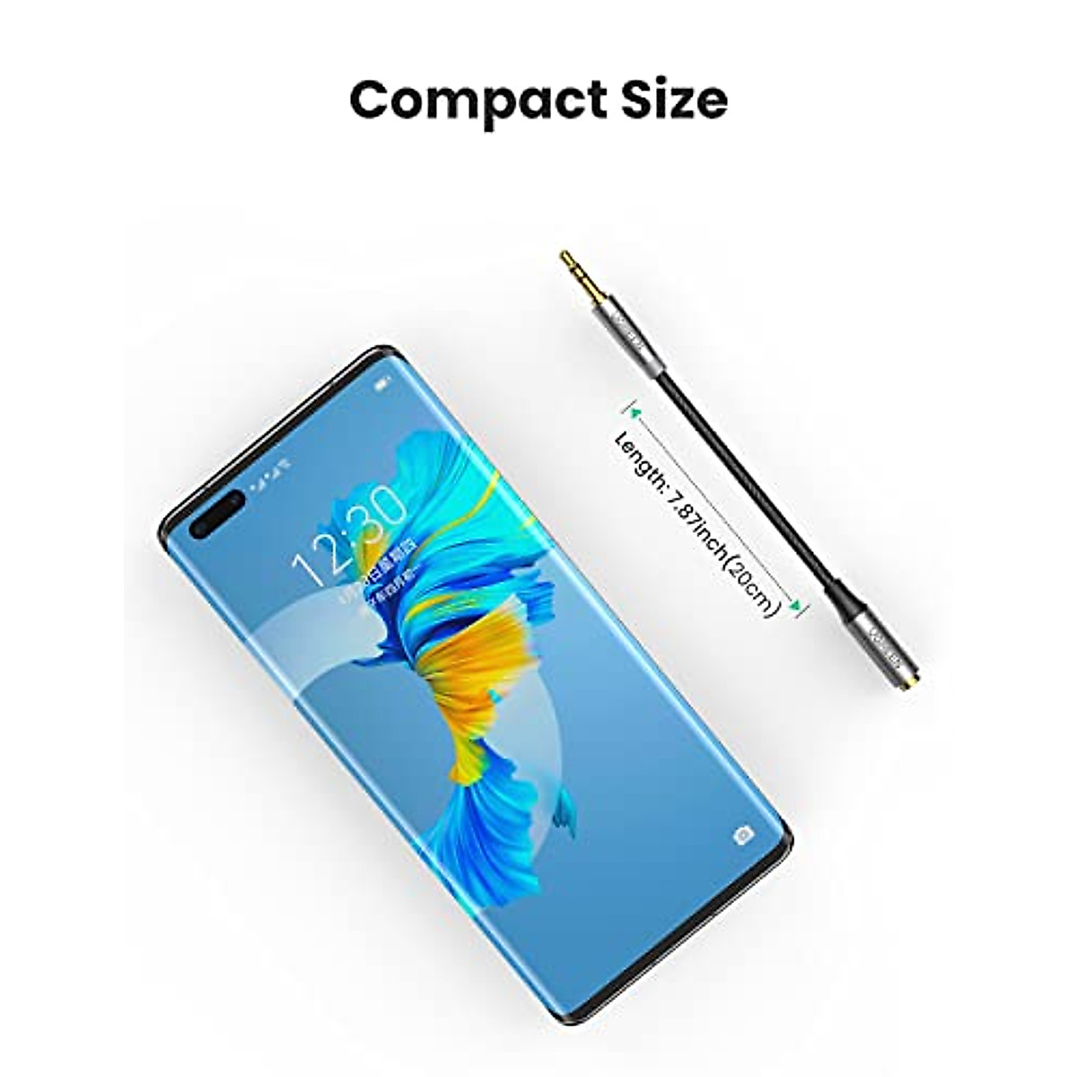 UGREEN Headphone Splitter 3.5mm Aux Splitter 2 Female to 1 Male Audio Y Splitter Stereo Dual Headphone Adapter Compatible with MacBook iPad PC Tablet Laptop TV Phone PS4 Speaker