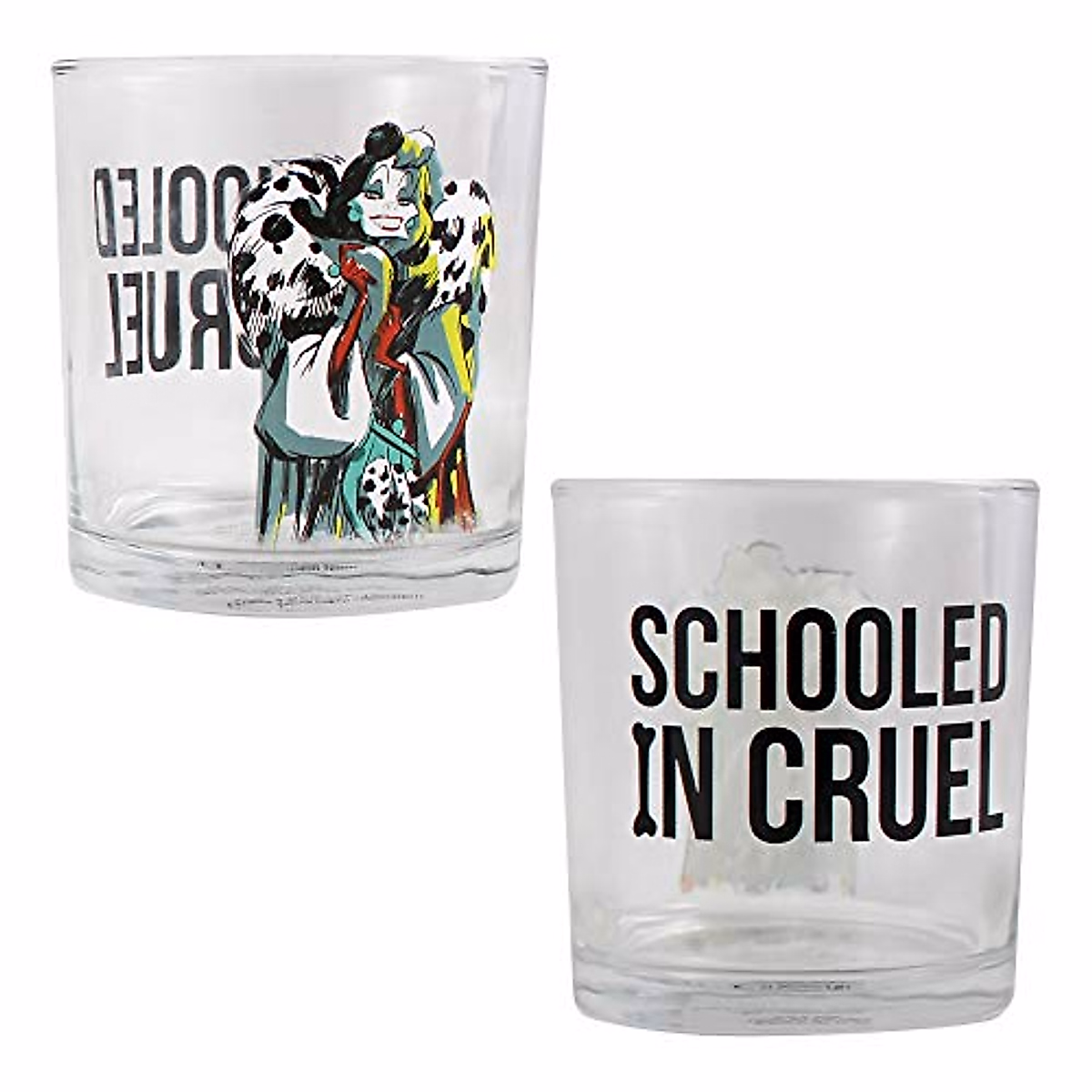 Disney - Villains: Set of Four 10 oz. Glasses