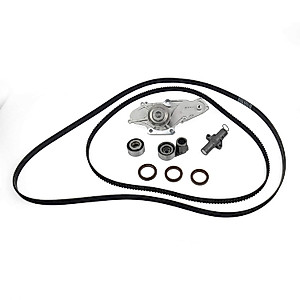 TKH002 Timing Belt Kit with Water Pump Kit Fits for Acura MDX RDX RL TL TSX ZDX Honda Accord Crosstour Pilot Odyssey Ridgeline 3.0 3.2 3.5 3.7L 2003-2017 Replace# TCKWP329 TKH-002