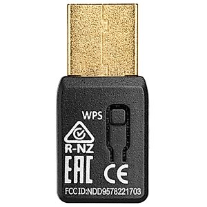 Edimax Wi-Fi 5 802.11ac Mini AC1200 Dual-Band MU-MIMO Adapter for PC, Wireless AC Mini USB 3.0 Adapter Dongle, Windows 11 Plug-n-Play, Mac OS, Linux, EW-7822UTC