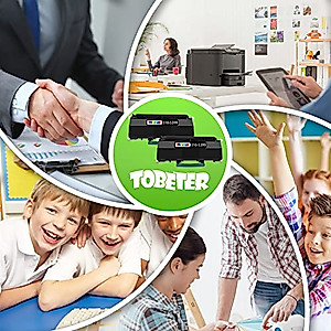 ToBeter Compatible 1700 1710 Toner Replacement for Dell 1700 1710 310-5400 310-7039 310-7022 Toner Cartridge for 1700 1700N 1710 1710N Printers (6,000 Pages, High Yield, 2 Black)