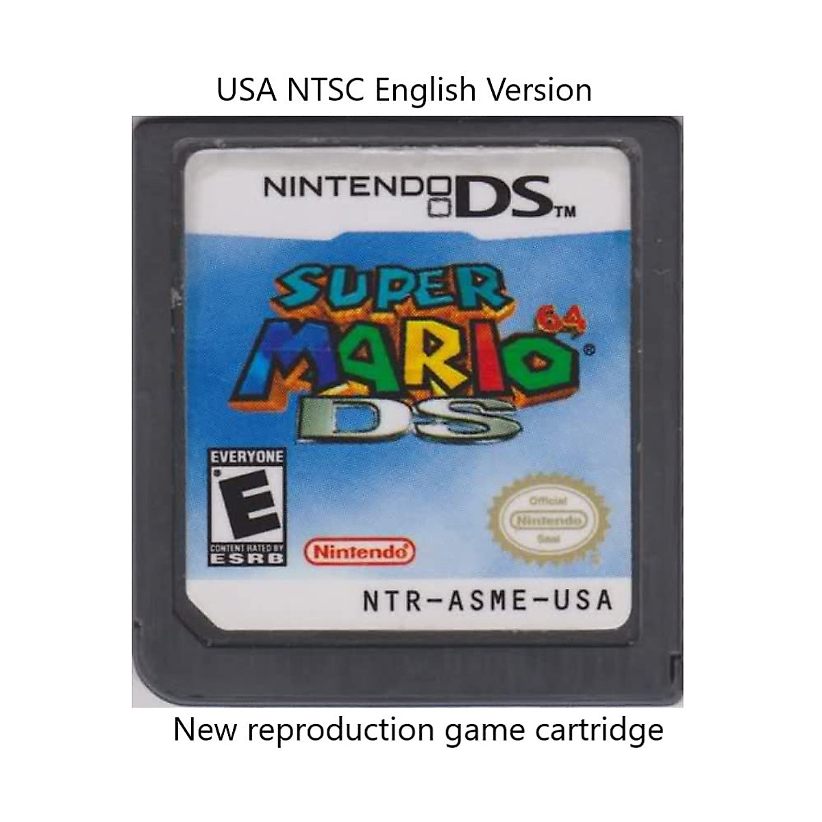 New Super Mario 64 Version Games Card Cartridge Card Compatible with Nintendo DS/2DS/3DS/DSI/2DSXL/3DSXL