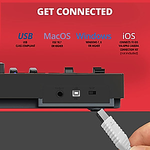 Nektar Impact LX 61+ 61-Key USB MIDI Keyboard Controller