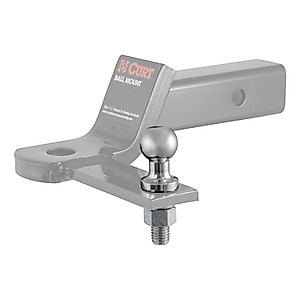 CURT 40093 Replacement Trailer Sway Control Ball, 1-1/4-Inch Diameter, 5/8 x 1-3/4-In Shank