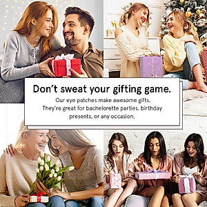 Under Eye Mask - Reduce Dark Circles, Puffy Eyes, Undereye Bags, Wrinkles - Gel Under Eye Patches, Vegan Cruelty-Free Self Care by grace and stella (24 Pairs, Blue)