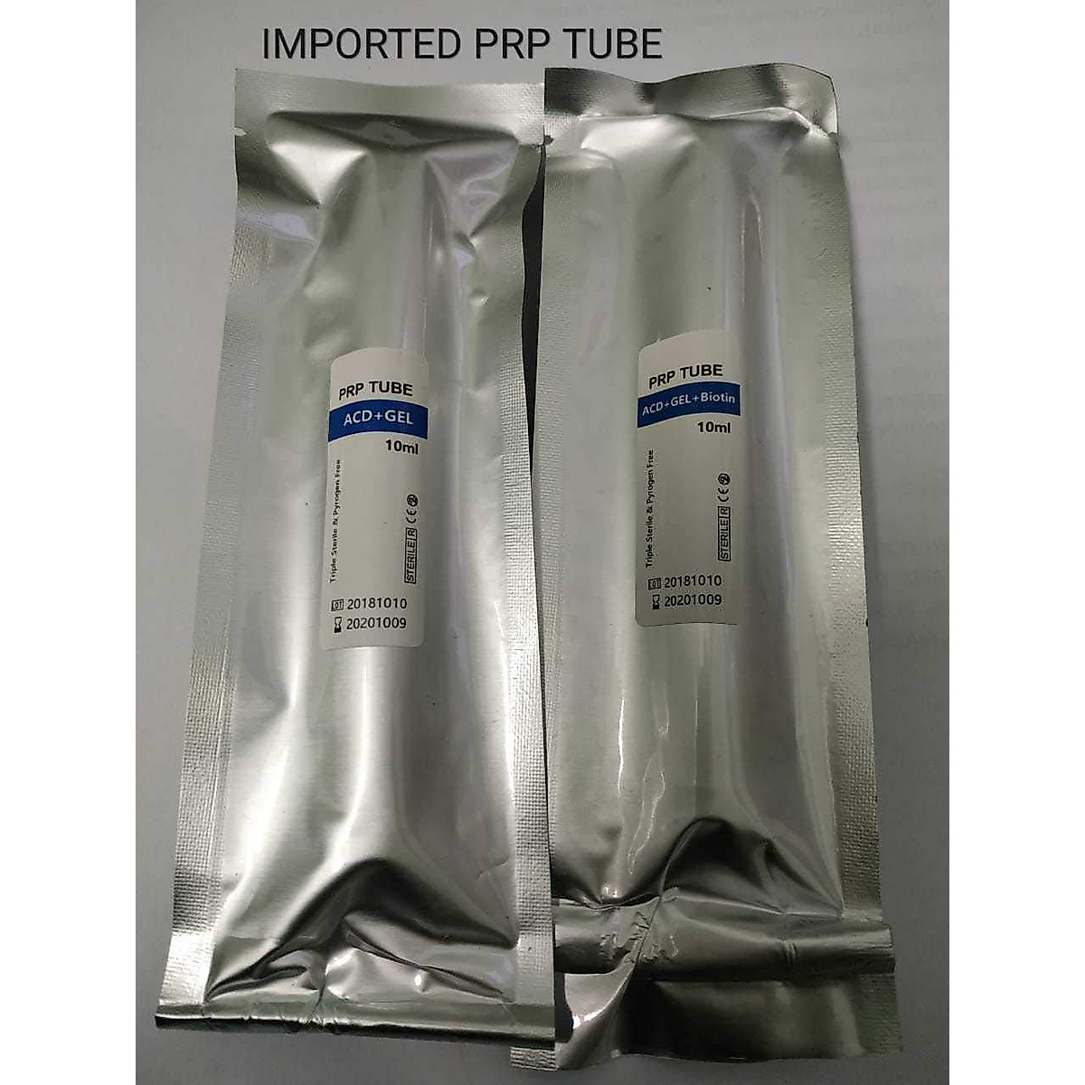 PRP Tubes ACD Solution A and Gel 10 mL 10 Tubes
