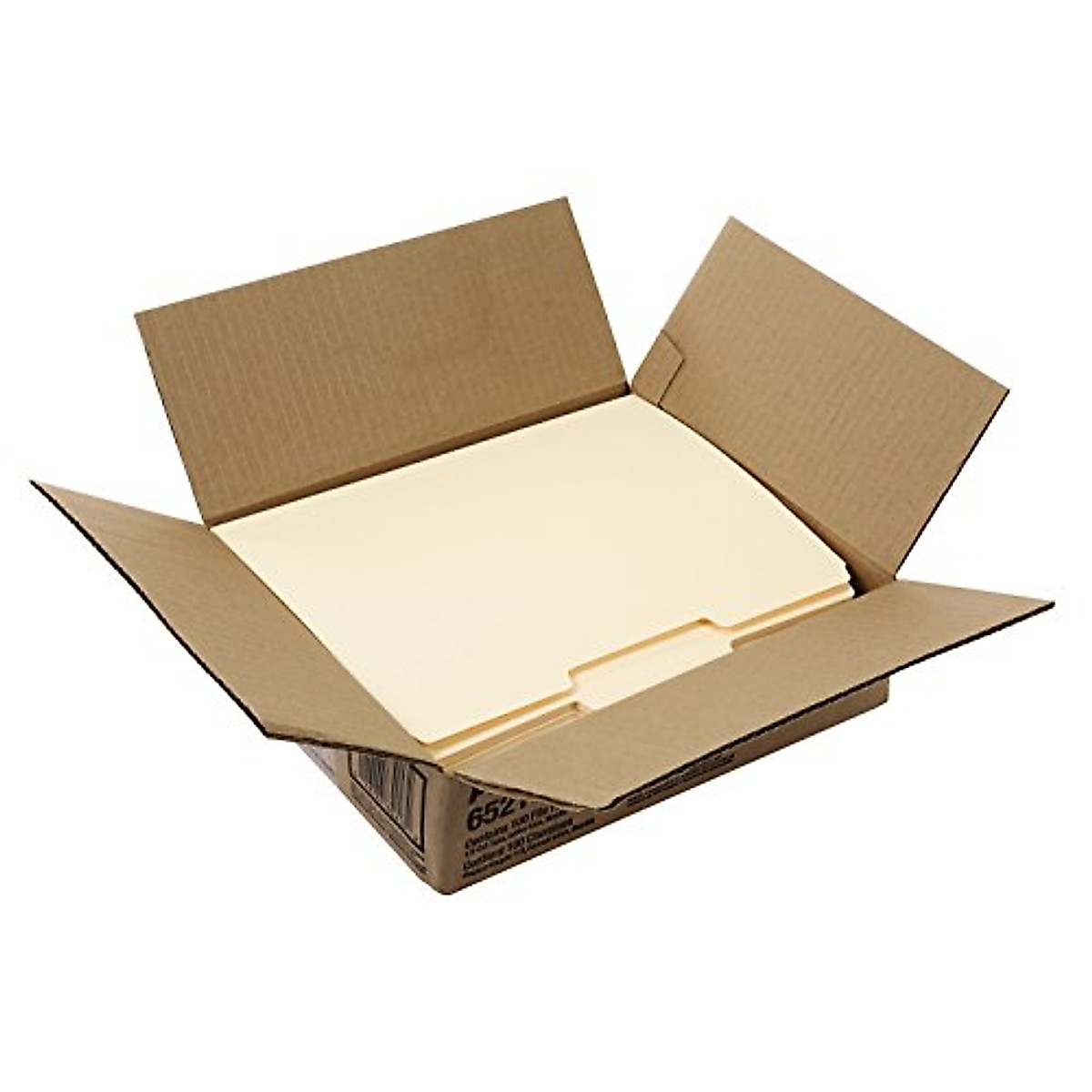 Pendaflex File Folders, Letter Size, 8-1/2" x 11", Classic Manila, 1/3-Cut Tabs in Left, Right, Center Positions, 100 Per Box (65213)