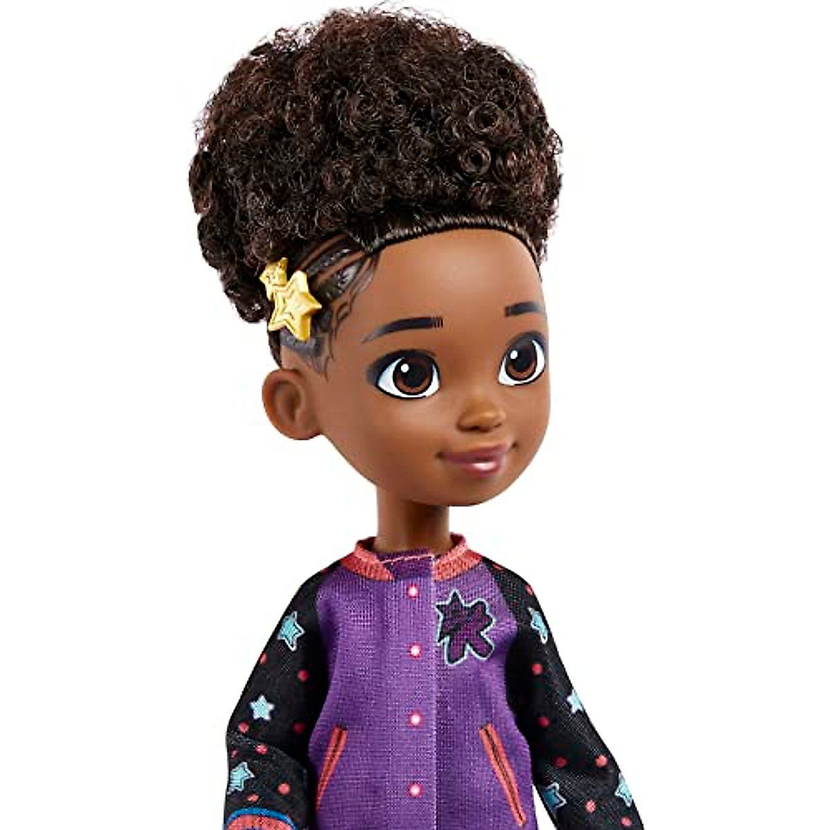 Mattel Karma’s World Roller Skating Mattel Karma Doll with Dog Figure, Set Includes Collectible Record & Accessories