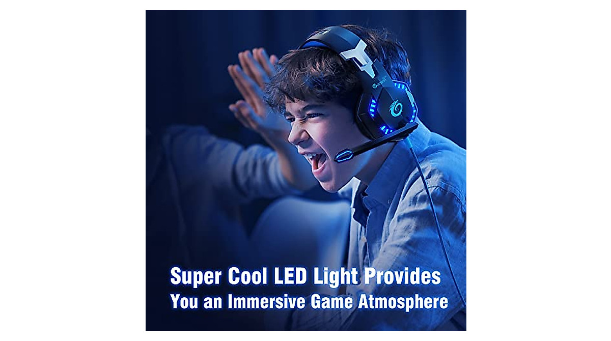 VersionTECH G2000 Gaming Headset - Multi-Platform, Immersive Sound