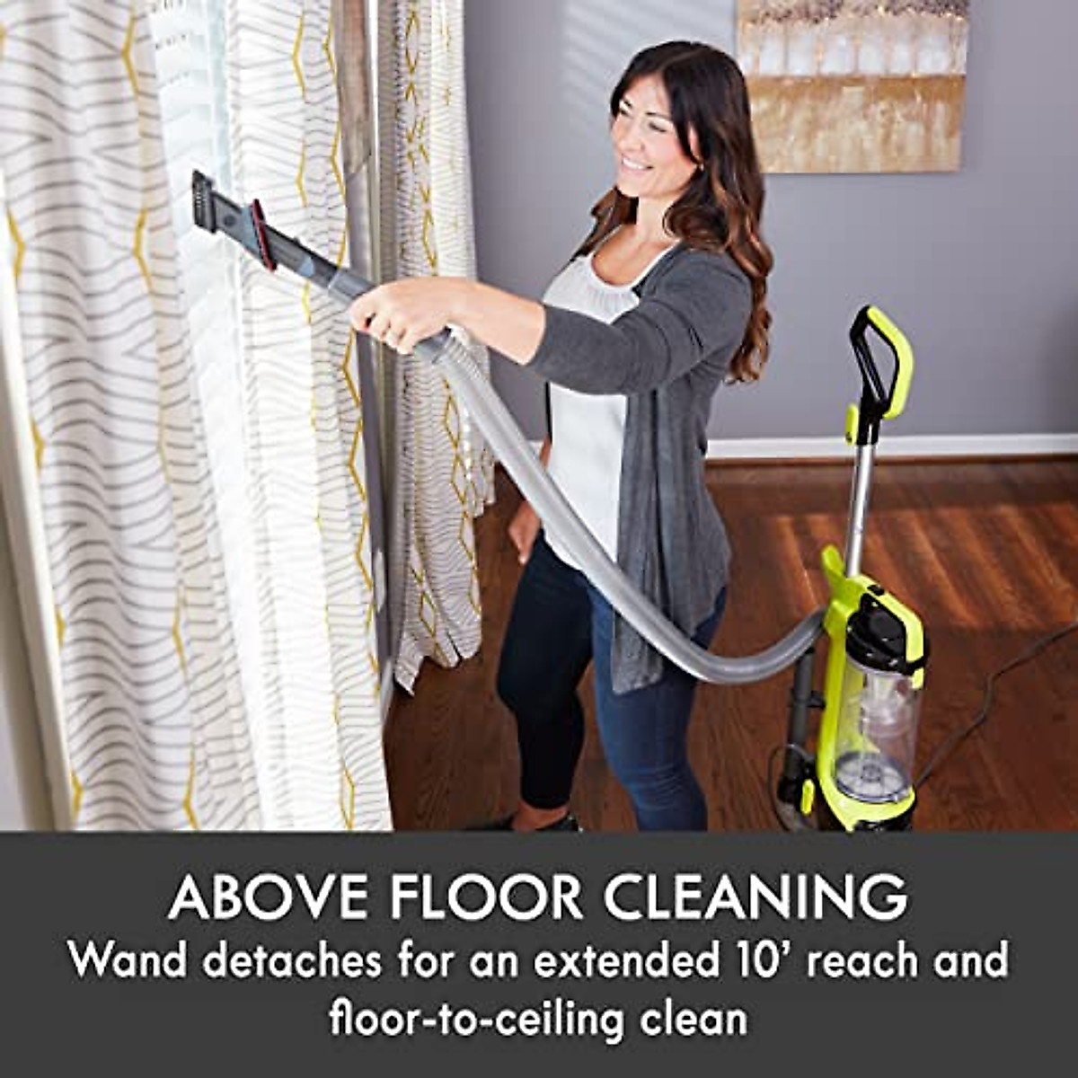 Kenmore DU2001 Bagless Upright Vacuum Carpet Cleaner with 2-Motor System, XL Dust Cup, 3-in-1 Combination Tool