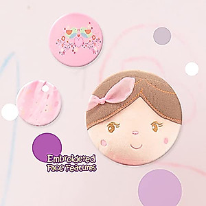 Linzy Toys, Olivia Rag Doll, Soft Plush Doll, Pink, 20 inches (89150-2)