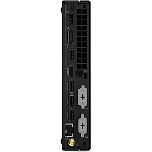 Lenovo ThinkCentre M70q Tiny 1L Business Desktop Computer, 12th Gen Intel Hexa-Core i5-12500T (Beat i7-11700T), 4GB DDR4 RAM, 128GB PCIe SSD, WiFi 6, Bluetooth 5.1, Windows 11 Pro