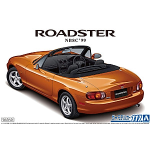 Aoshima Mazda NB8C Roadster RS ‘99 1:24 Scale Model Kit