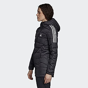 adidas Female Essentials Down Parka, Black,XS