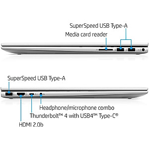 HP Latest Envy Laptop | 17.3" FHD IPS Touchscreen | Intel 10-Core i7-1255U | NVIDIA Geforce MX550 | 64GB DDR4 2TB SSD | WiFi 6E | Backlit KB | Fingerprint | Thunderbolt 4 | Windows 11 Pro