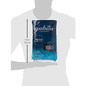 GoodNites Underwear for Boys Jumbo Pack, White, Large/X-Large, 11 Count