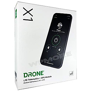DroneMobile X1 LTE Module Locate and Start Your car by Smartphone or smartwatch with Sound of Tri-State Lanyard Bundle