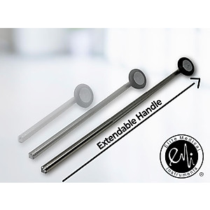 Telescopic Babinski Medical Reflex Hammer by Elite Medical Instruments - Adjustable Length from 7 inches to 15 inches