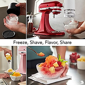KitchenAid Shave Ice Attachment, KSMSIA, White
