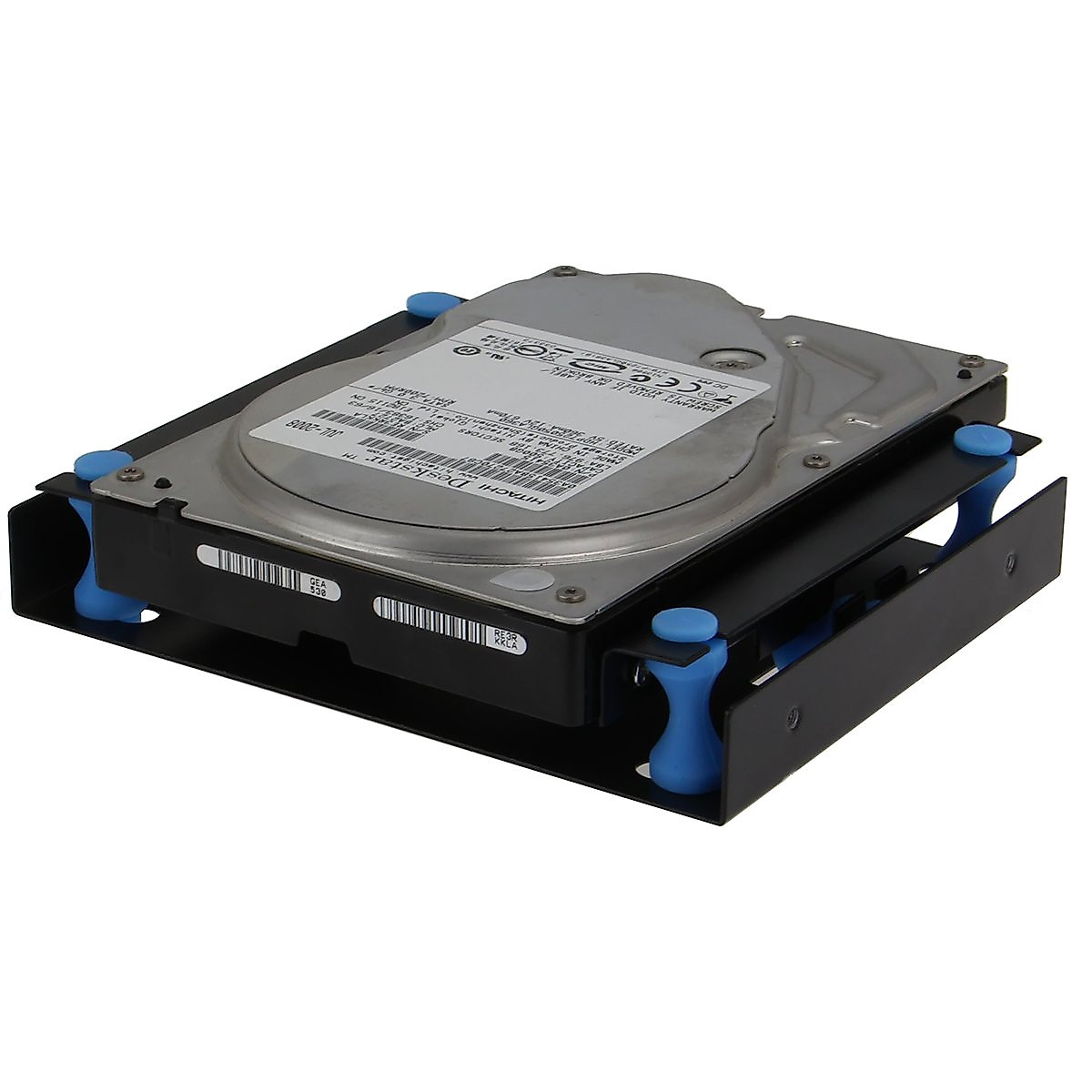 SEDNA - Shock-Proof 3.5" Hard Disk to 5.25" DVD ROM Bay Mounting Adapter with Cooling Fan