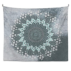 Mandala Tapestry Wall Hanging Tapestry for Bedroom Living Room Dining Room Dormitory Wall Decor Tapestry Bedside TV Background Decoration (51.2x59.1 inches, 130x150 cm)