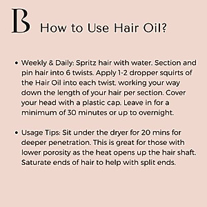 Butta by Belle Bar Onion & Garlic Ayurvedic Hair Oil