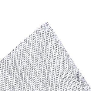 ALEGI Large Filter Media Bags,Aquarium Mesh Bags with Plastic Zipper,White Net Bags for Bio Balls, Ammonia Remover 17.8" by 13.5" (4pcs)