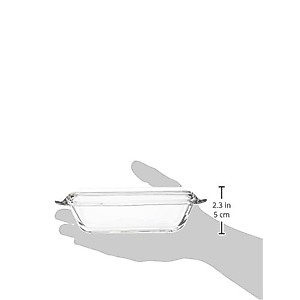 Anchor Hocking Presence Design Butter Dish with Cover