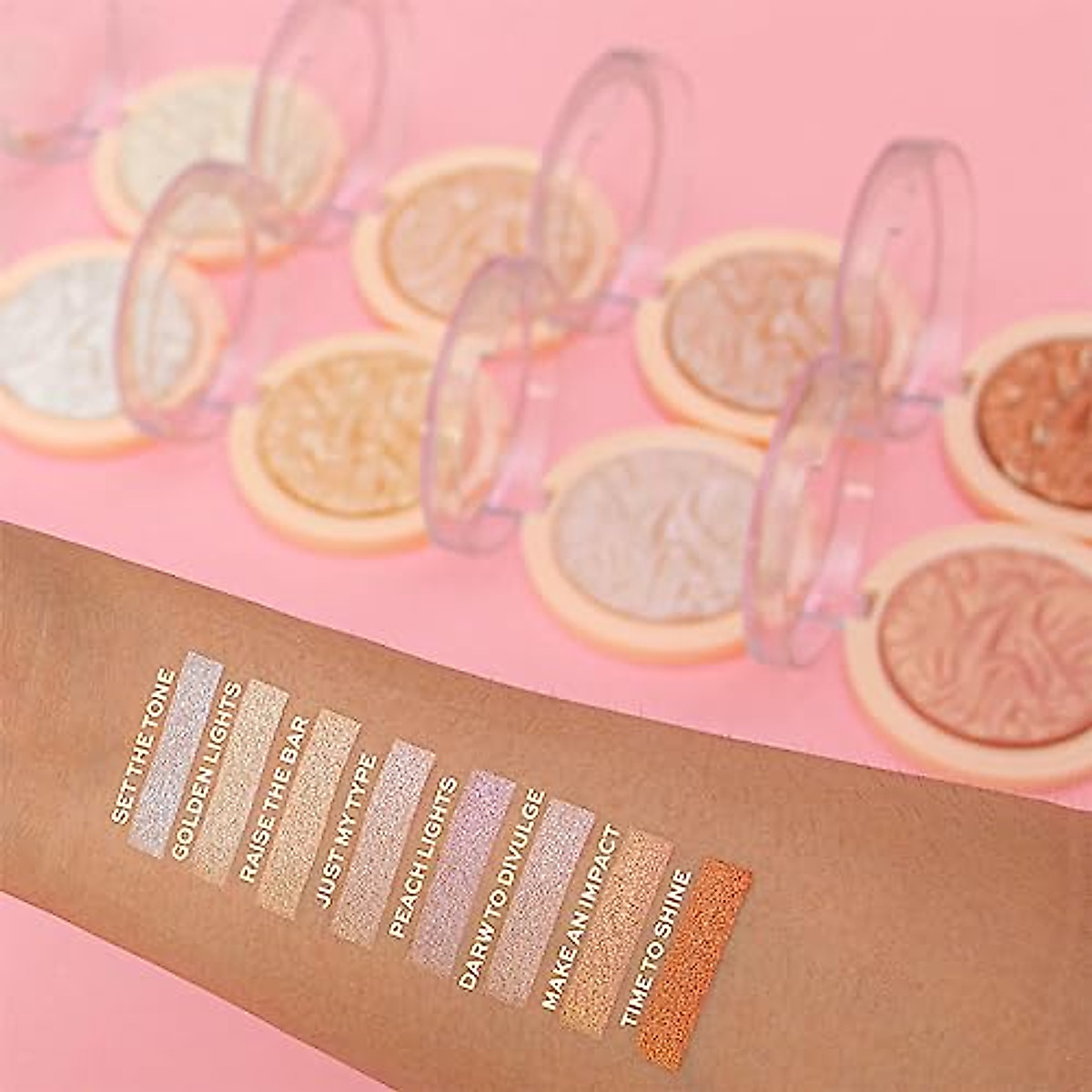 Makeup Revolution, Highlight Reloaded, Face Highlighter, Set the Tone, 0.4 oz