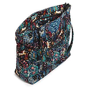 Vera Bradley Cotton Vera Tote Bag, Enchantment