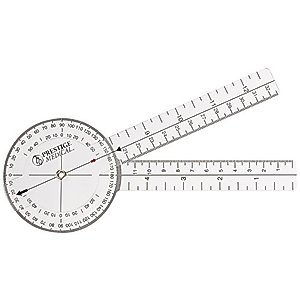 Prestige Medical Protractor Goniometer, 8 Inch, 0.70 Ounce