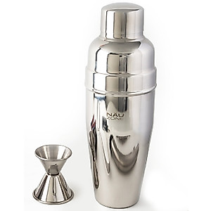 Professional Bartending Kit (12 Piece) | Cocktail Shaker Set | Bar Set with Elegant Stainless Steel Large 30 Oz. Cocktail Shaker - Premium Mixology Bartending Kit | Deluxe Gift Packaging