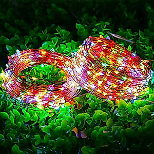 Christmas Lights,USB 8 Modes Remote LED String Lights, Fairy Light Outdoor, for Patio Garden Home Christmas Tree Wedding Decoration(30M)