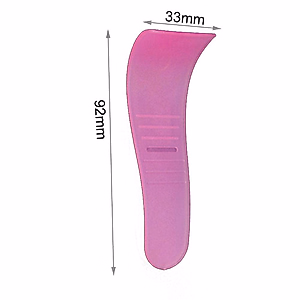 SXRC Hair Wax Cleansing Spatulas, Sticks Mask Scraper,Non-Stick Wax Spatulas Hair Removal, Plastic Waxing Applicator, Depilatory Creams Hair Waxing Removal Beauty Tools -Random Color 1pcs