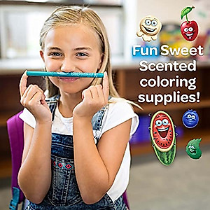 Crayola Silly Scents Inspiration Art Case, 80+ Art Supplies, Easter Gift for Kids, Ages 5, 6, 7, 8 [Amazon Exclusive]