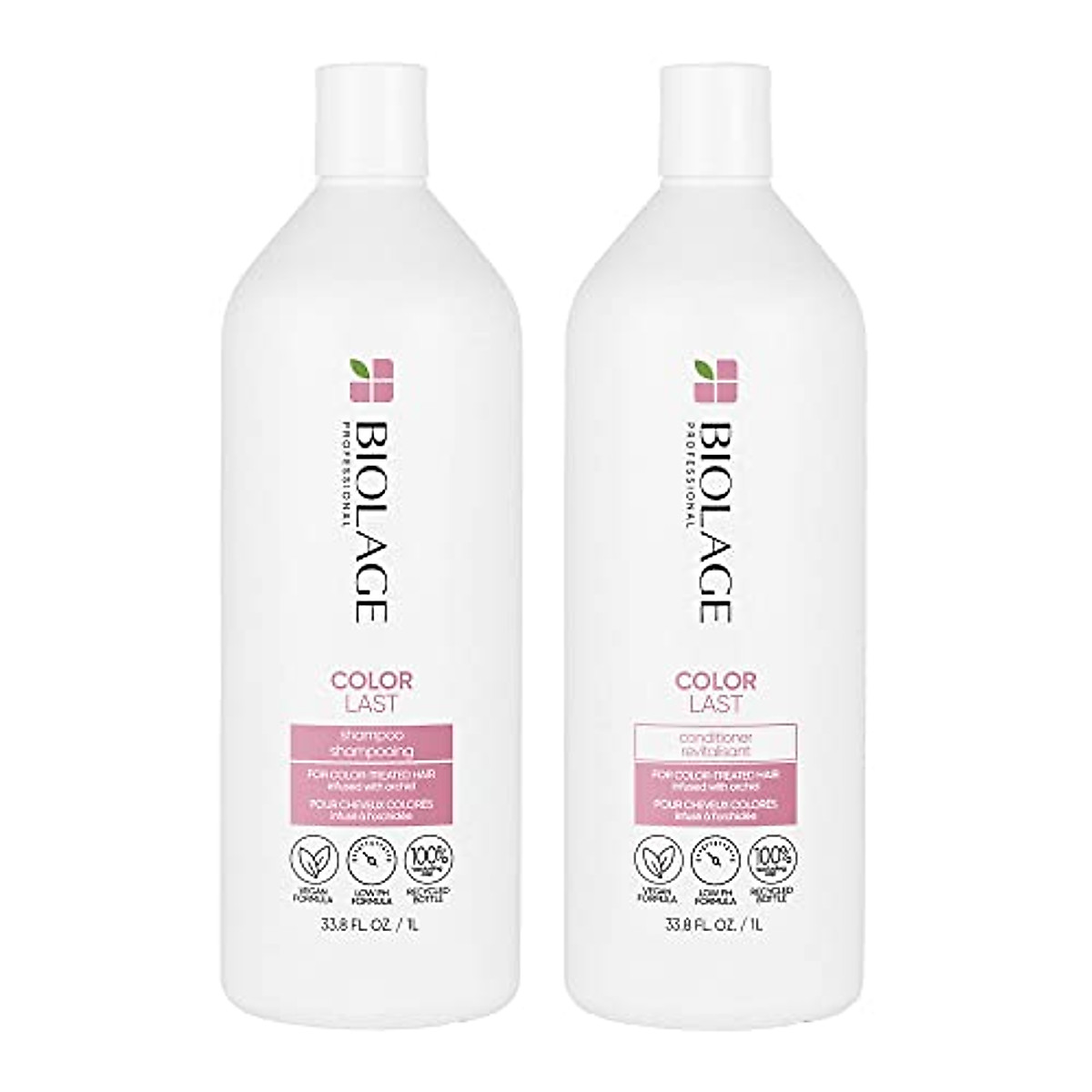 BIOLAGE Color Last Shampoo | Helps Protect Hair & Maintain Vibrant Color | For Color-Treated Hair | Paraben & Silicone-Free | Valentine's Day Gift Set | Bath Gift Set |Vegan​