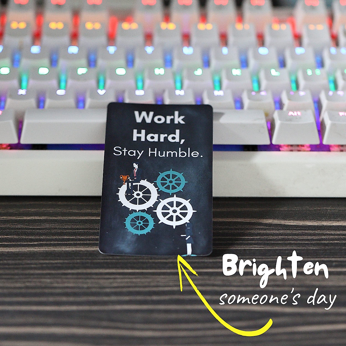 Mr. Pen- Inspirational Cards, 60 pcs, Positive Affirmations Cards, Motivational Cards with Unique Quotes, Inspirational Note Cards, Kindness Cards, Business Card Size and Blank Back(3.5x1.9)