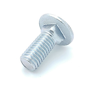 Ten (10) 1/2-13 x 1-1/4" Long Carriage Bolts Set w/Nuts & Washers (BCP345)