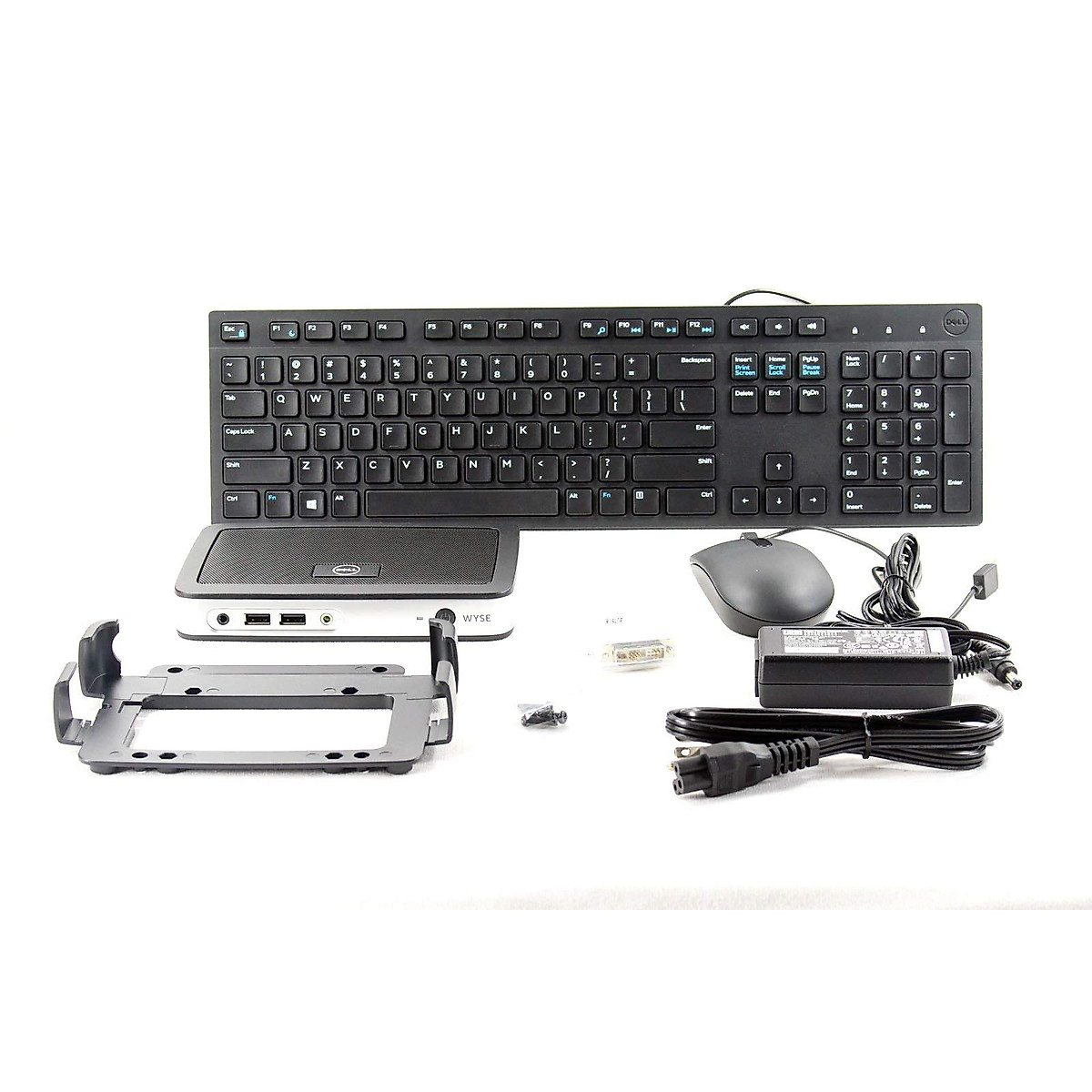 Dell Wyse 4NH9X 5030 Mini Desktop, 512 MB RAM, 32 MB Flash, Black